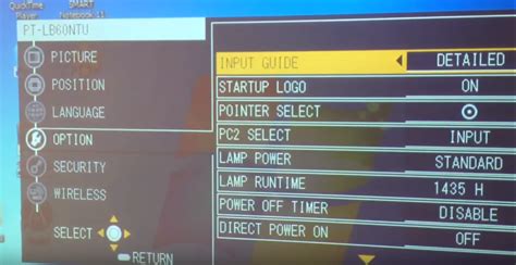 How To Check Projector Lamp Hour Projector Guide WeaveMyMat Office Tech