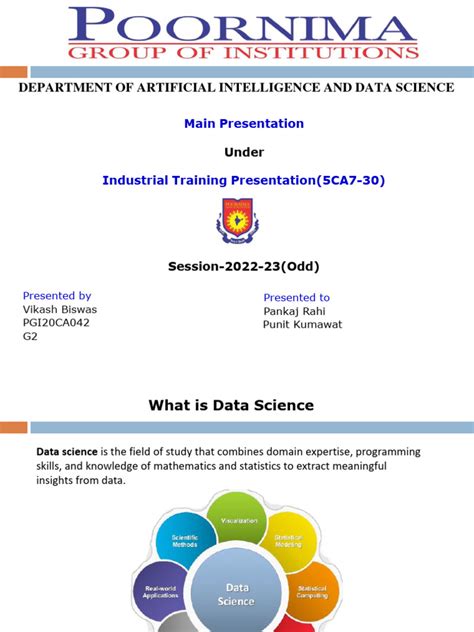 Vikash Main Presentation Pdf Data Data Science