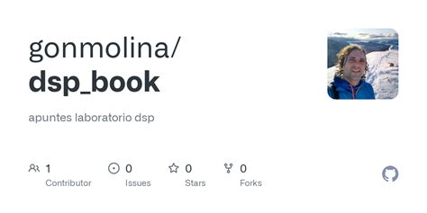 GitHub Gonmolina Dsp Book Apuntes Laboratorio Dsp