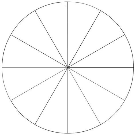 Blank Spin Wheel Template