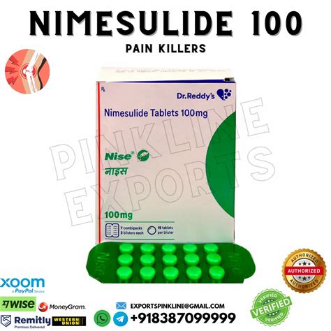 Nise 100 Mg Tablets At ₹ 1305stripe Nise Tablet In New Delhi Id