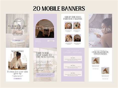Shopify Banners Shopify Website Banner Website Template Shopify Canva Canva Templates