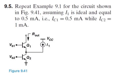 solved 9 5 ﻿repeat example 9 1 ﻿for the circuit shownin