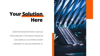 Escalator Modern Ppt Templates