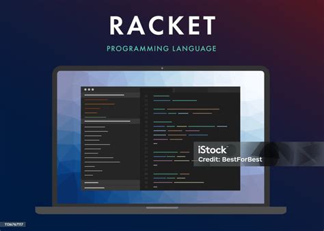 Racket Programming Language Stock Illustration Download Image Now