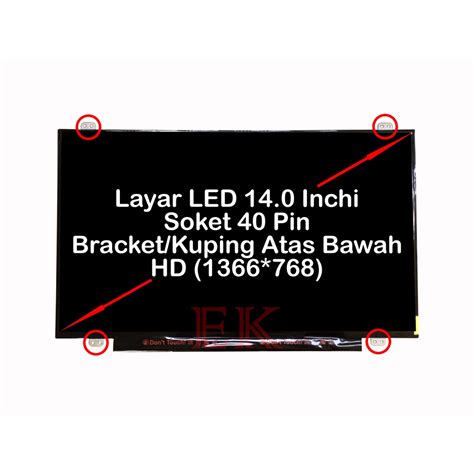 Jual Layar LCD Laptop HP 14 14 D014AU 14 D017TX 14 D039TU 14 D040TU 14 D051tu Series Shopee