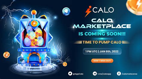 ⏰ Calo Marketplace Launching Reminder ⏰ Calo Medium