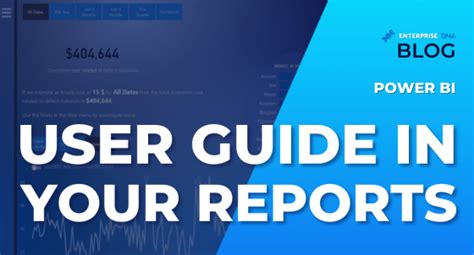 power bi user guide in your reports