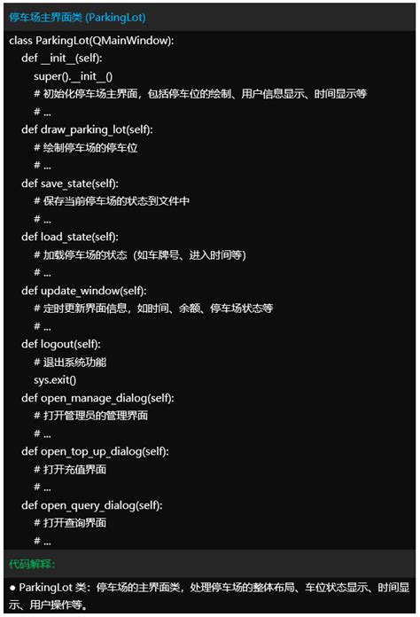 基于python的智能停车场管理系统设计与实现 中猿创新 7zcode