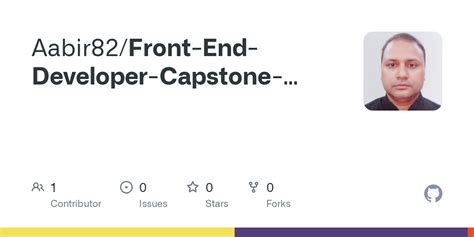 Github Aabir82front End Developer Capstone Project