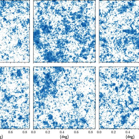 Examples Of Weak Lensing Convergence Maps Generated From Outputs Of