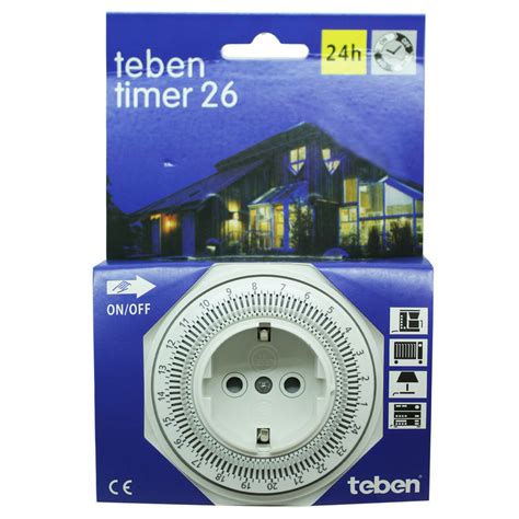 خرید تایمر 24 ساعته تی تله مدل Dt02m برقینو