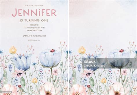 결혼식 생일 초대장 배경에는 꽃과 식물 잎 수채화 추상 미술 배경 디자인 표지 서식 파일입니다 날짜를 저장 베이비 샤워 수채화에