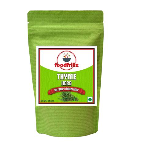 Thyme Herb 35 G Foodfrillz
