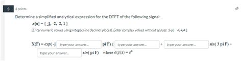 Solved Determine A Simplified Analytical Expression For The Chegg