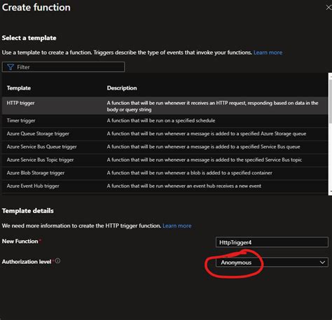 azure durable function runs without requiring a key microsoft qanda
