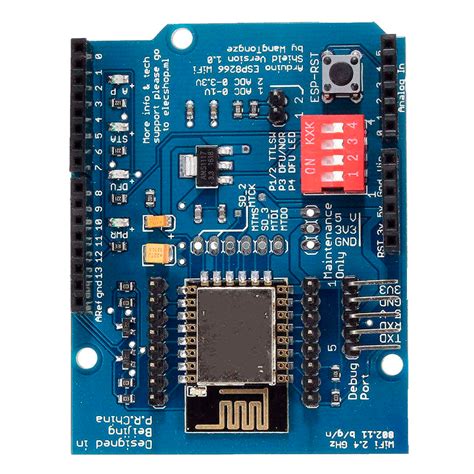 Arduino Wi Fi Shield купить в Москве плату расширения для Arduino UNO