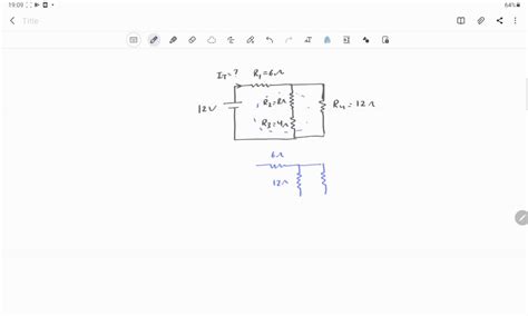 SOLVED For Textbook Example We Computed The Total Current Drawn By The Circuit Determine