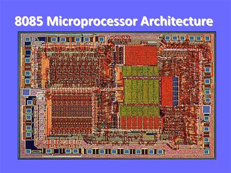 Ppt 8085 Microprocessor Architecture Powerpoint Presentation Free
