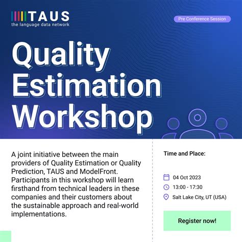 Join Us For A Hands On Walk Through Machine Translation Quality