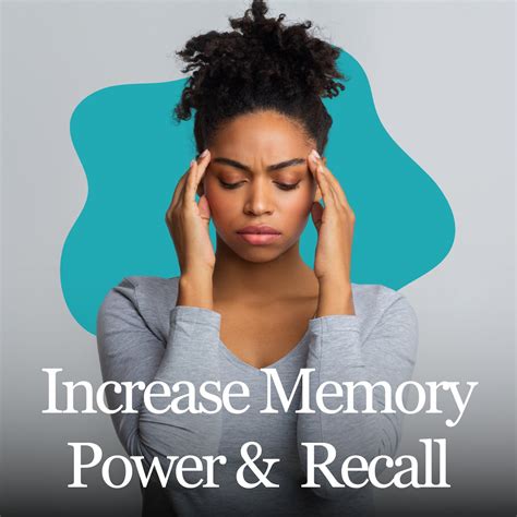 Increase Memory Power And Memory Recall Hypnotherapy Clear Minds