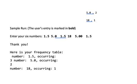 solved write a java method that takes an array of 6 floats