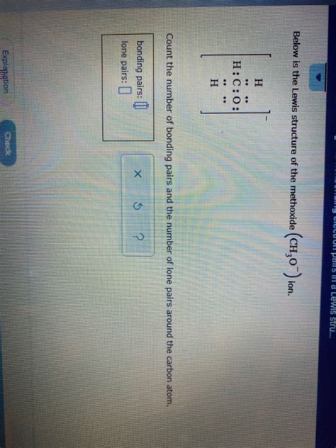 Solved Uluun Polls In A Lewis Stru Below Is The Lewis