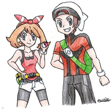 Alpha May And Brendan Pokemon Sapphire