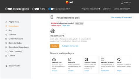 Como Configurar O Filezilla Para Usar Em Minha Hospedagem Faq Uol Host