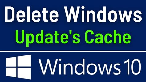 How To Clear Windows Update Cache In Windows 10 Simple Quick Tutorial Delete Update Cache