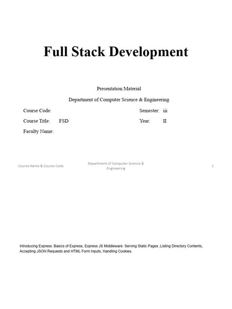 Fsd Express Js Module 5 Pdf Networking Internet And Web