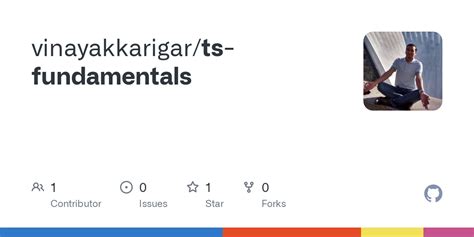 Github Vinayakkarigar Ts Fundamentals