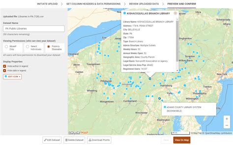 Data Loader Policymap Support Page