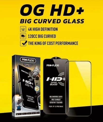Pro Flexi Hd Tempered Glass Packaging Type Packet At ₹ 20piece In