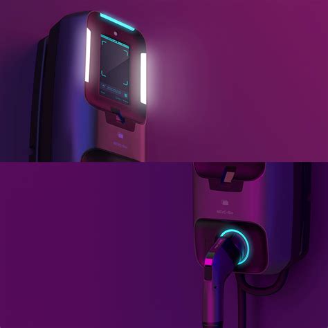 Nevc Bio Ev Charger Design 생체인식 전기차 충전기 디자인 제품디자인 노브디자인 Novvdesign