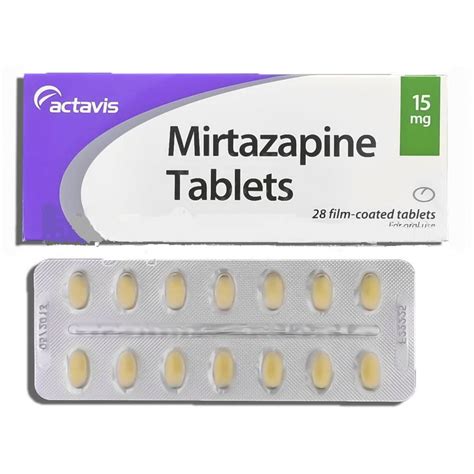 Mirtazapine Tablets Pom