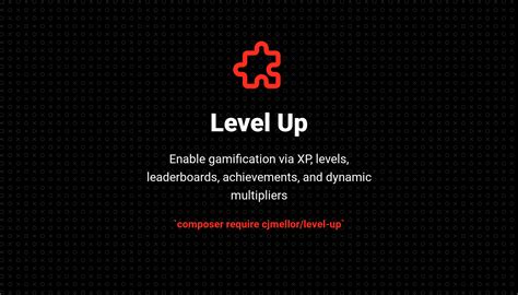 github cjmellor level up level up is a laravel package introducing gamification into your