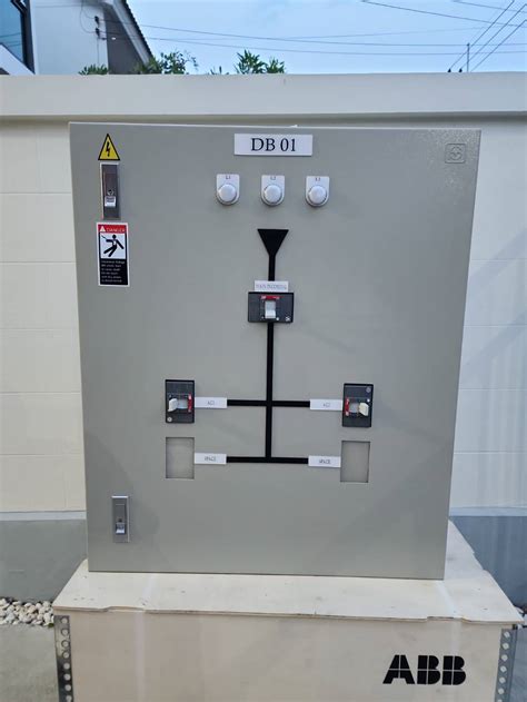 รับประกอบตู้ Db Panel 200a บจก เอ็น เอส สวิตช์บอร์ด