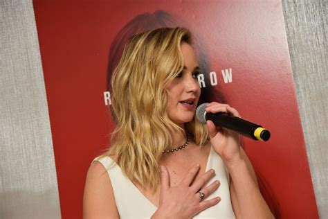 Jennifer Lawrence At Red Sparrow Luncheon At Cafe Milano In Washington