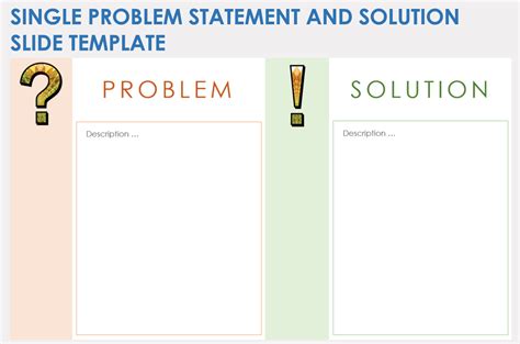 Free Problem Statement Templates Smartsheet