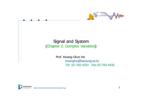 Pdf Chapter 2 Complex Variables Dokumentips