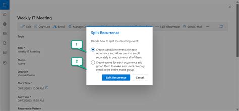 How To Create Recurring Events In SharePoint