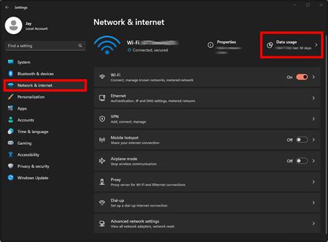 How To Check Network Data Usage In Windows