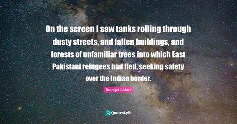 On The Screen I Saw Tanks Rolling Through Dusty Streets And Fallen Bu