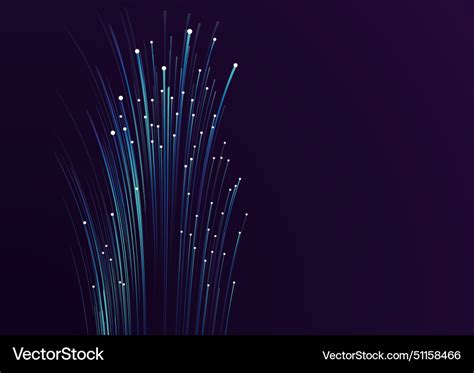 Big Data Technology Background Digital Flow Vector Image