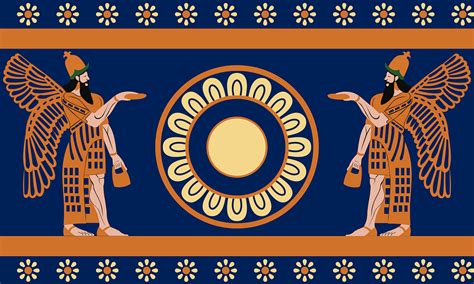 Assyrian Pattern Free Vector Clipart Images On