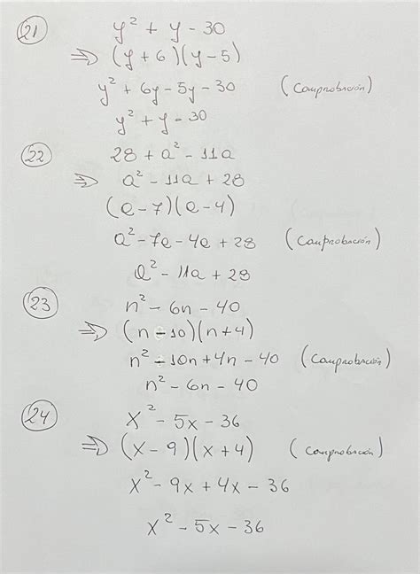 Mas De 3 060 Ejercicios Resueltos De Matemática Factorar Un Trinomio Factoring A Trinomial