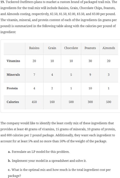 Solved Using Analytic Solver In Excelthe Company Would Like