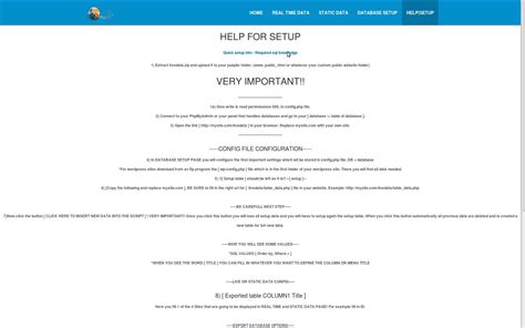 sql real time data display and export script by lefios codester