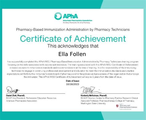 I Am Officially A Certified Immunizer Thank You To My Coworkers At